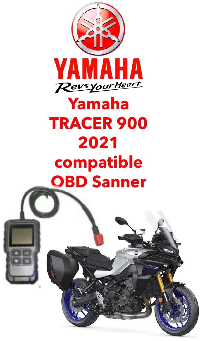 Yamaha FI, OBD2 fault code scanner diagnostic tool Tracer 900 GT 2021 ...