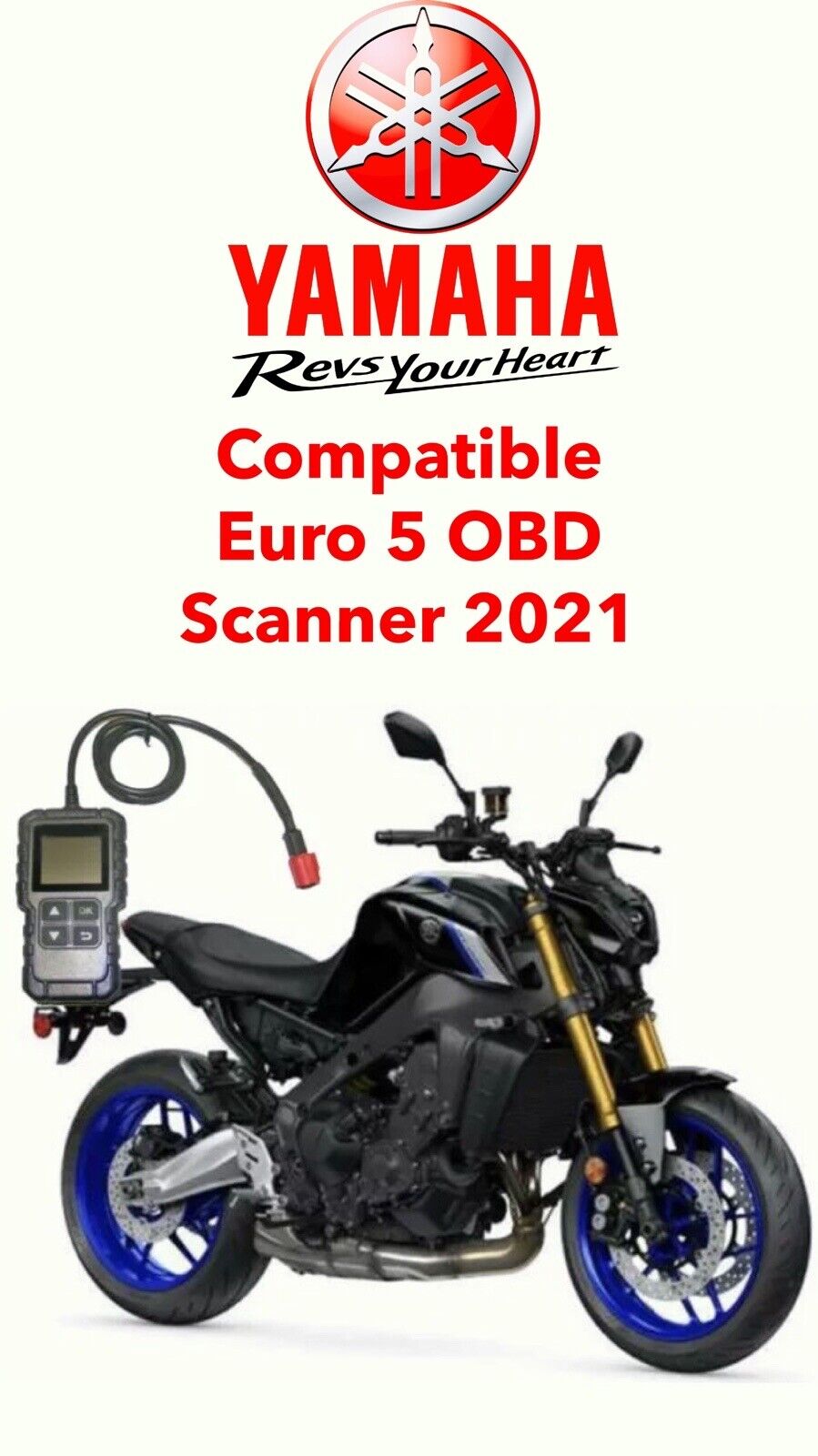 Yamaha OBD2 Scanner MT09 MT09SP | kev mod