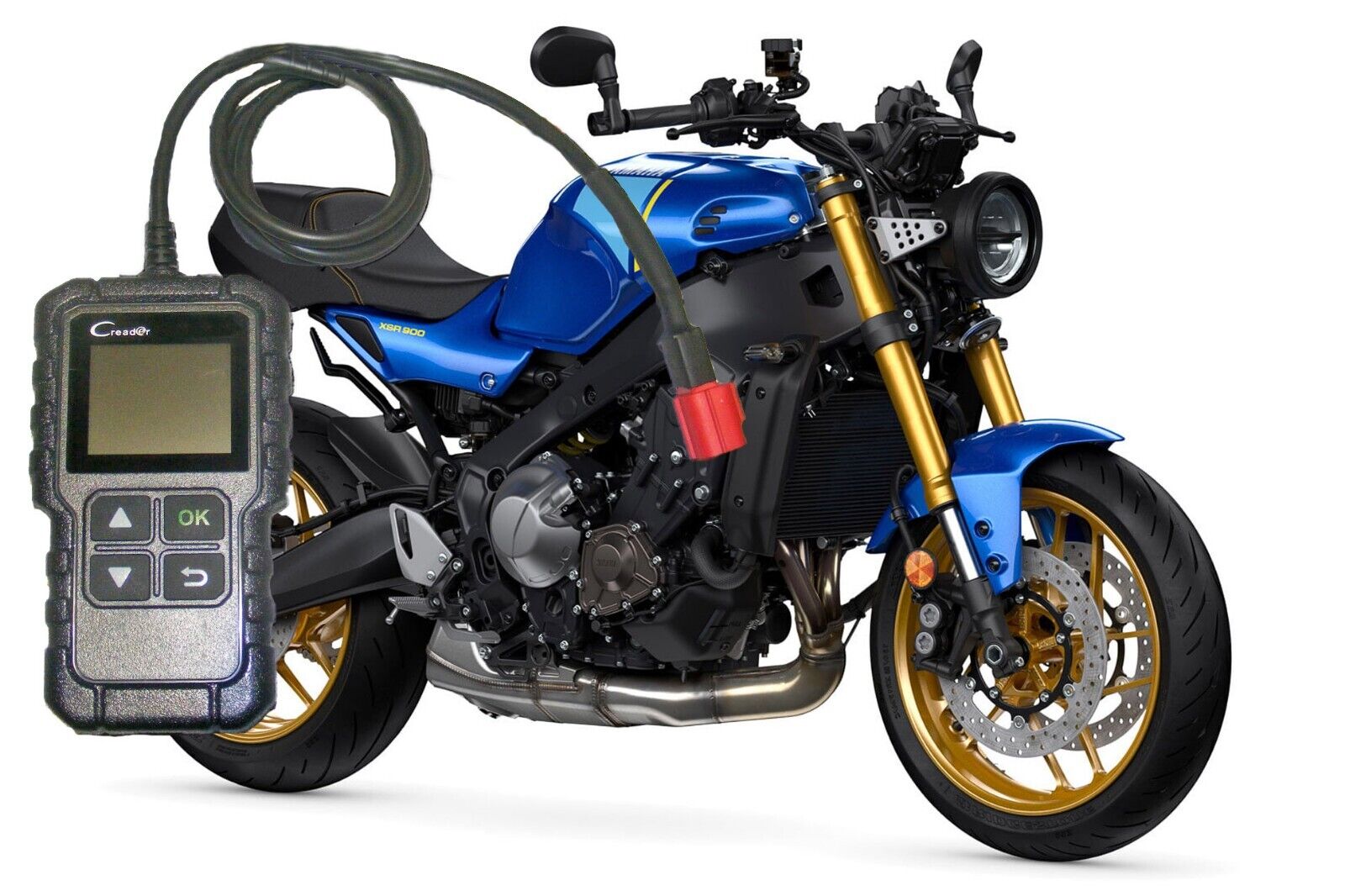 Yamaha OBD2 scanner XSR 900 XSR900 XSR-900 2022 onwards Euro 5 | kev mod