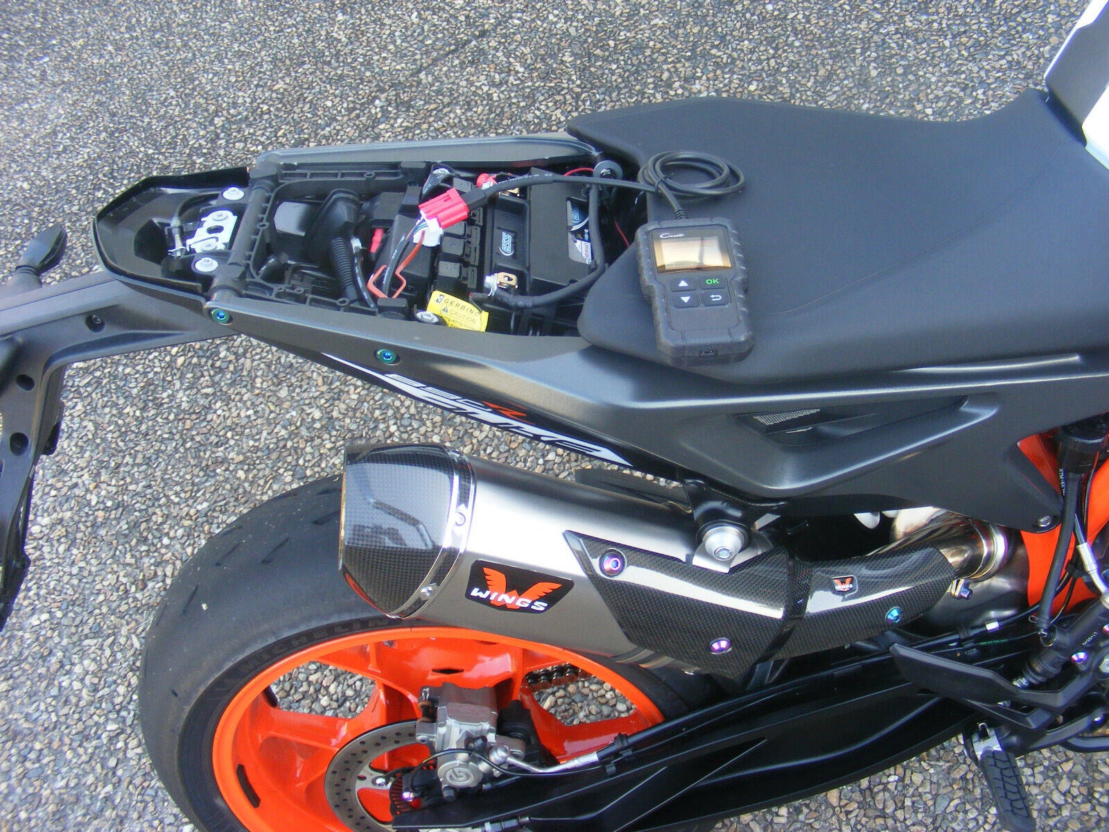 KTM 890 OBD2 Scanner Duke SMT Adventure 690 Enduro 701 2020 Euro 5 RED ...